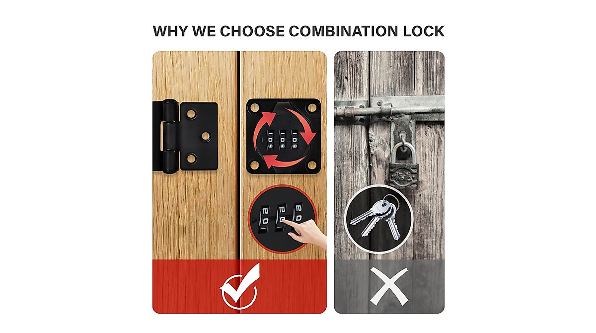 Cabinet Password Hasp Locks, Cabinet Password Hasp Locks for Wooden ...