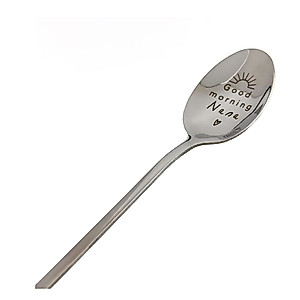 Nana Gifts for Christmas Birthday Gifts Ideas for Grandma Good Morning Nana Spoon for Grandmother Mothers Day Gifts for Grandmom Valentines Gift from Granddaughter Grandson