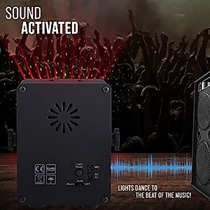 LyxJam 2-Deck DJ Controller, Mixing Console with LCD Display, with FREE Download for Virtual DJ LE, with CR3-X 50 watts Multimedia Monitors, Sound Activated DJ Light & Professional DJ Headphones