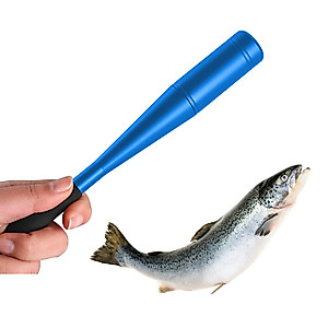 owhelmlqff Fishing Priest Fish Whacker Hammer Stick Accessories Wear-Resistant for Fisherman Black
