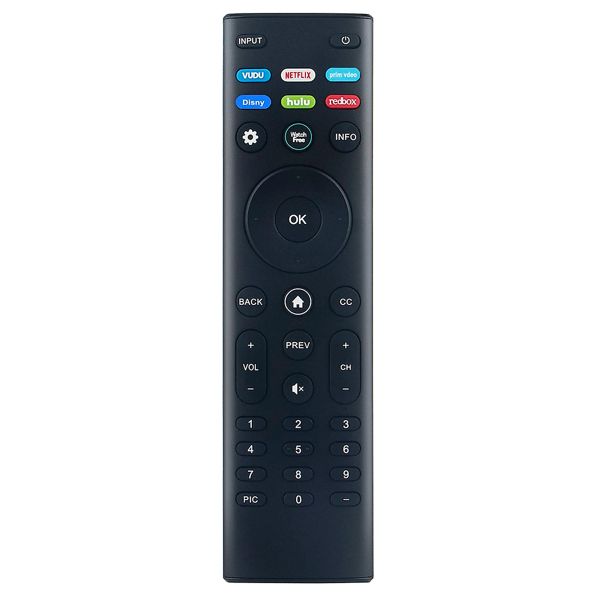 XRT140L Remote Control Replacement fit for VIZIO Smart TV D43F-J04 D32F4-J01 D24F-J09 D40F-J09 D24F4-J01 D32H-J09 D24H-J09 D32F-J04 M50Q7-H1 M65Q8-H1 M55Q8-H1 OLED65-H1 P65Q9-H1 OLED55-H1 M55Q7-H1