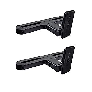 UEME Car Headrest Mounts, Angle Adjustable Headrest Dual Screen DVD Player Mount Holders, 2 Mounting Brackets WONNIE/FANGOR/Sylvania Dual Screen DVD Players