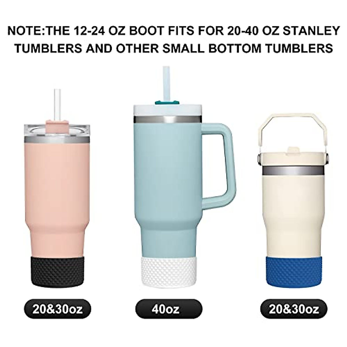 Affute Diamond Silicone Boot for Hydroflask Water Bottle and Other Stainless Steel Bottles 12 18 21 22 24 32 40 oz, (Eggplant, 12-24oz)