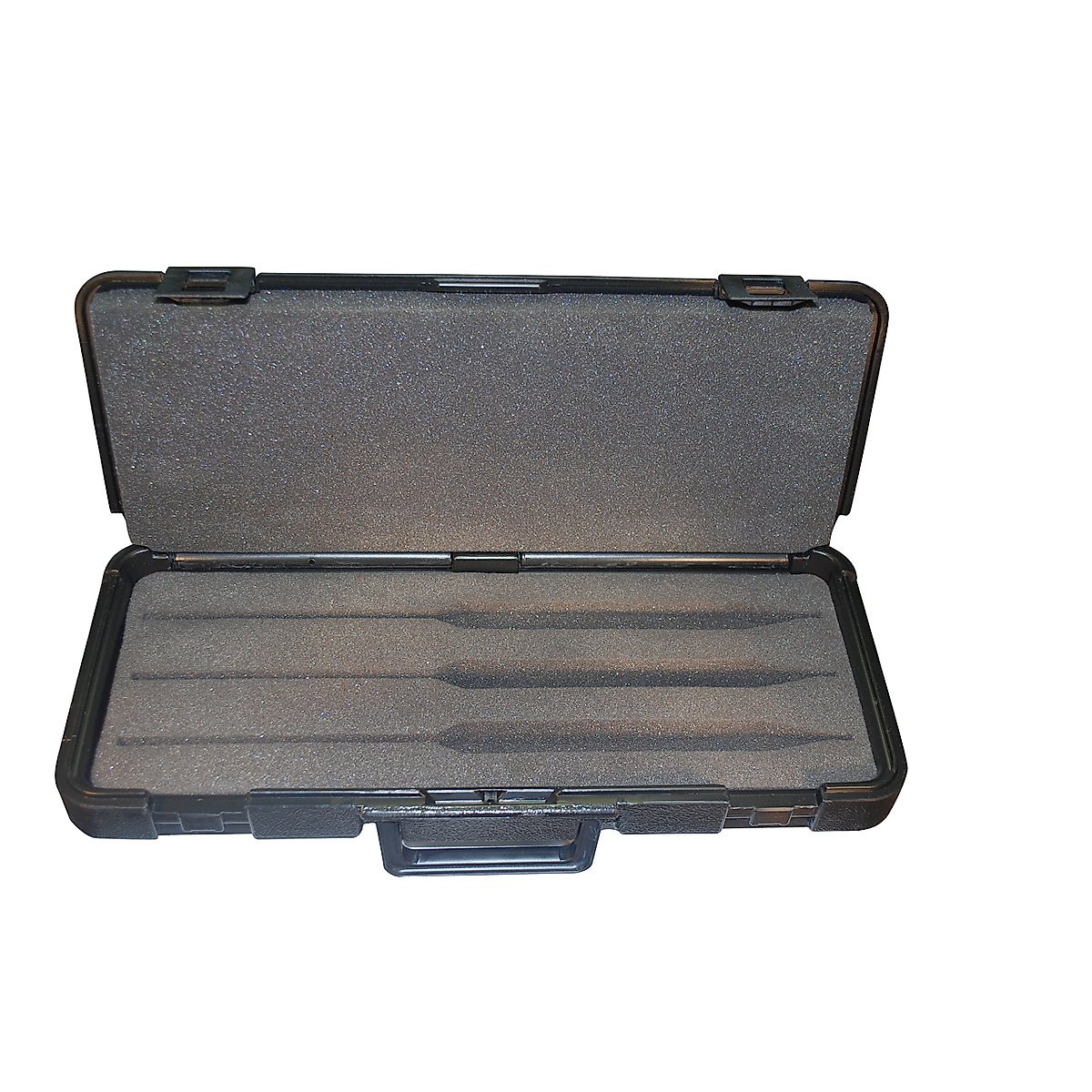 Sturdy Plastic case with Foam Inserts to Hold 3 Hydrometers up to 15" Length