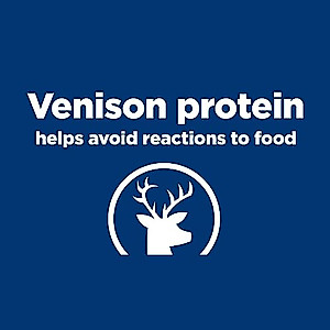 Hill's Prescription Diet d/d Skin/Food Sensitivities Potato & Venison Formula Dry Dog Food, Veterinary Diet, 17.6 lb. Bag