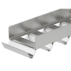 Soro Essentials- 7 Slots Stainless Steel Hotdog Preparation Tray- Hot Dog Corn Dogs Breakfast Sausage Tray Picnic Cart Accessories Easy Way to Serve Tacos and Hotdogs for Home Outdoor Party