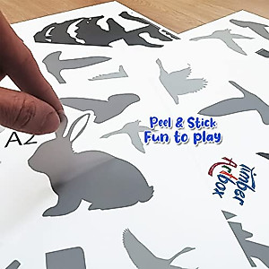 TIMBER ARTBOX Woodland Nursery Decor – Dreamy Forest Theme Pine Tree Wall Decals with Animals, Deers & Owl – Cute Baby Boy Girl Kids Wall Stickers for Playroom, Bedroom, Classroom & Daycare