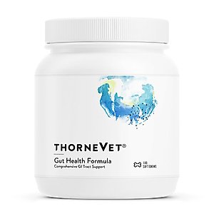 ThorneVet Gut Health Formula – Gastrointestinal Support for Dogs, Cats & Horses, 180 Soft Chews