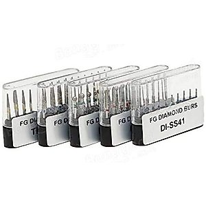 50pcs Diamond Burs FG Diamond Burs