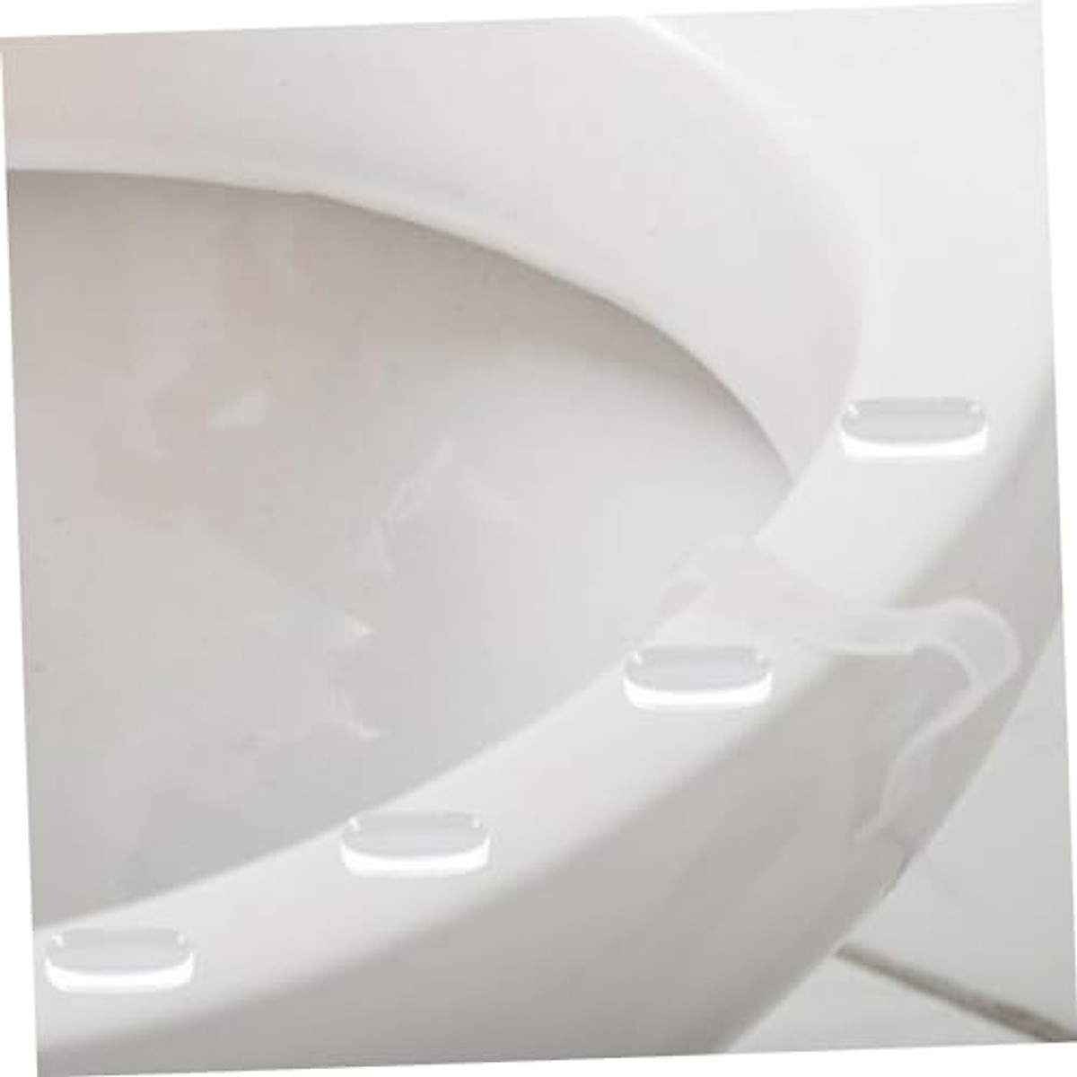 Homoyoyo 1set Toilet Seat Cushion Toilet Seat Pad Toilet Covers Toilet Seat Bumpers Door Bumper Toilet Seat Bidet Replacement Kit Silicone Bumpers Furniture Bumpers Silicone 20pcs