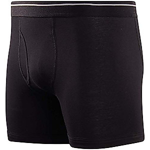 Members Mark Underwear - Stretch Boxer Briefs (5 Pack), Size Large, Black