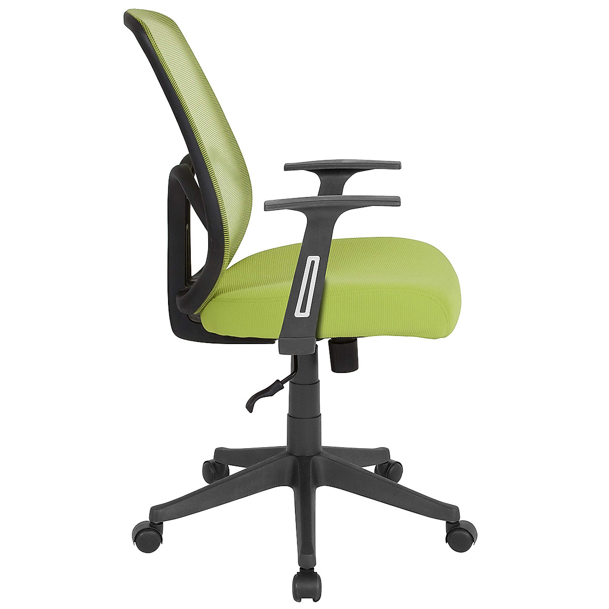 Flash Furniture Salerno Series High Back Green Mesh Office Chair with Arms
