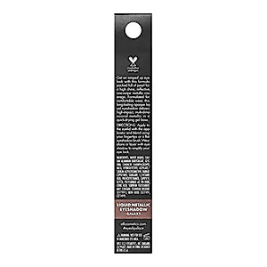 e.l.f. Liquid Metallic Eyeshadow, Gel Formula, High-Impact Multi-Dimensional Finish, One-Swipe Coverage, Galaxy, 0.1 Fl Oz (3mL)
