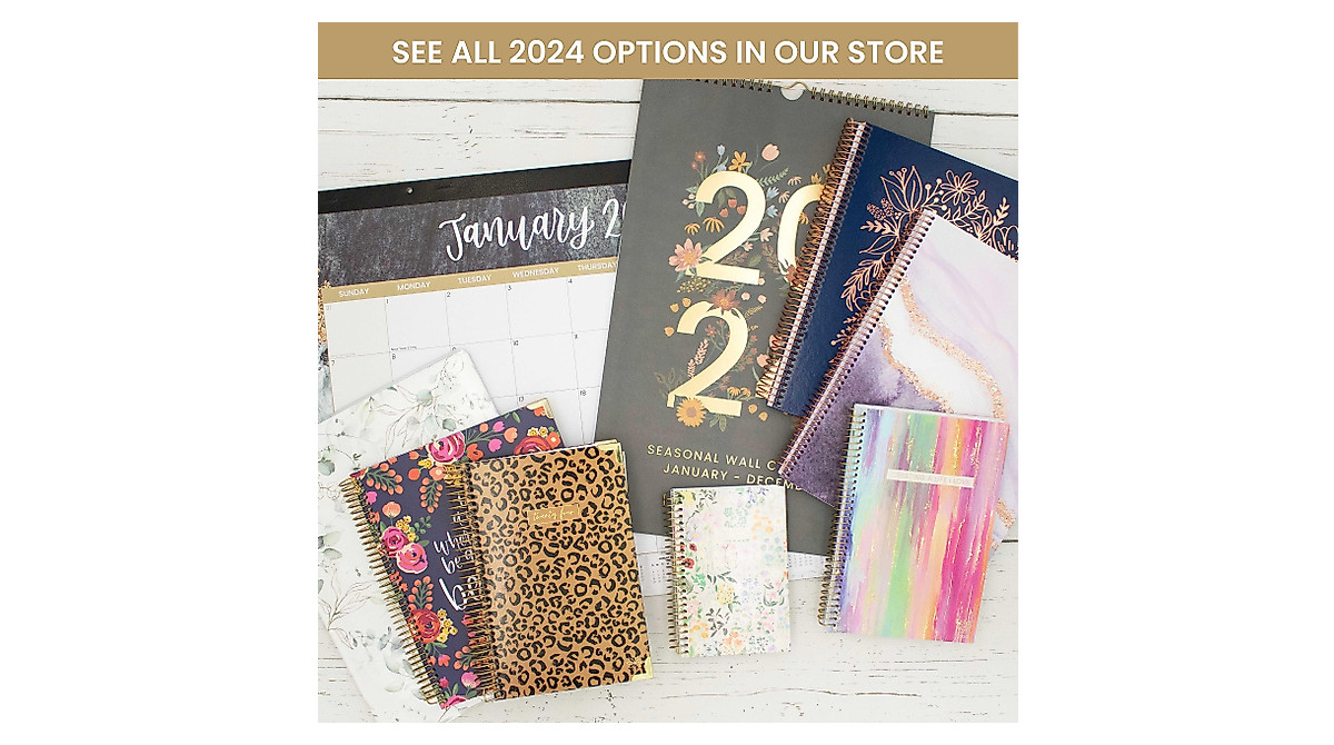 bloom daily planners 2024 - 8.5x11 Weekly/Monthly Day Planner