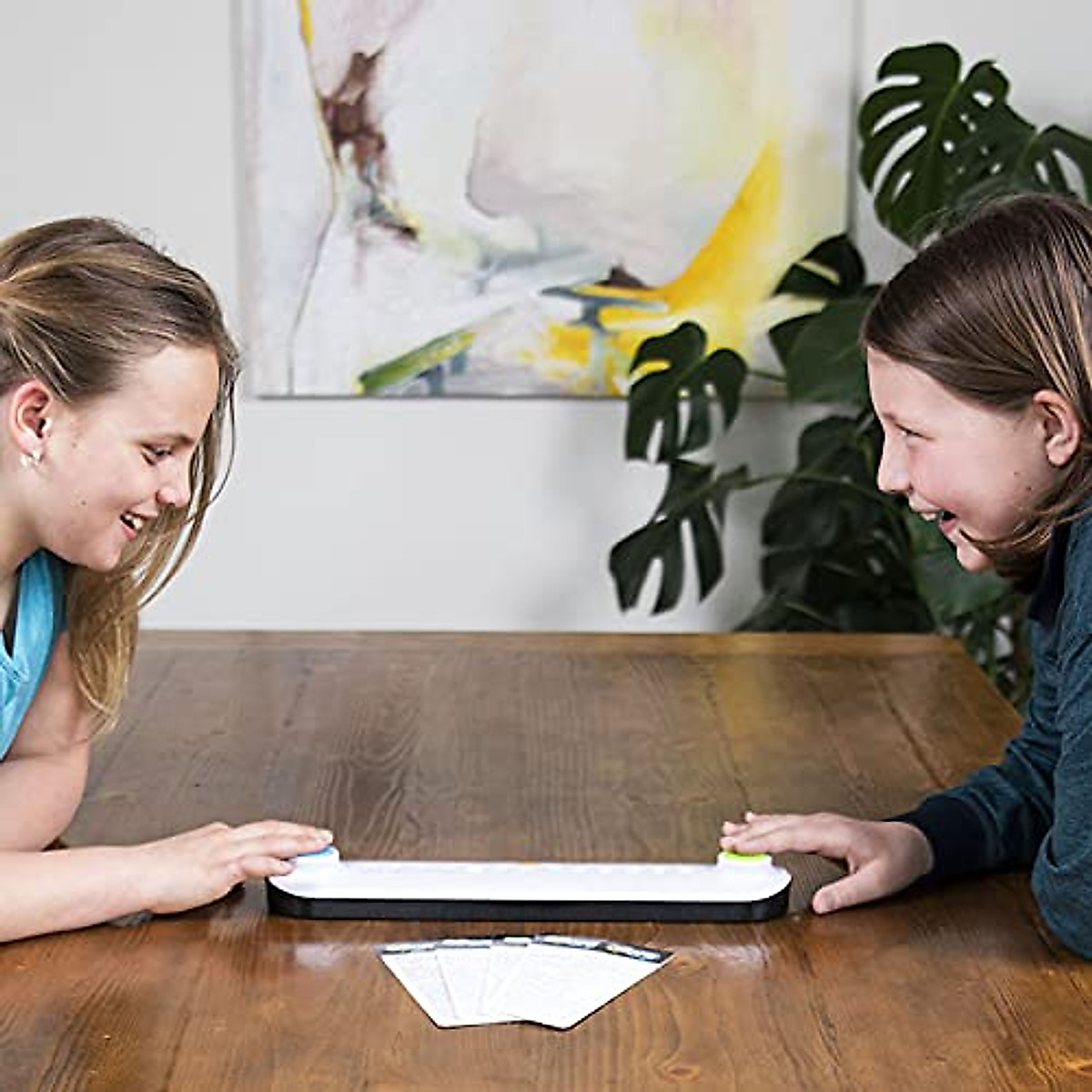 Fat Brain Toys GibGab - Fast-Paced Trivia Party Game for Kids & Adults, 2 Players