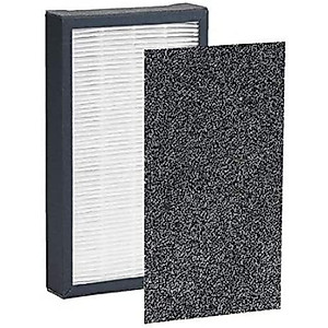 Nispira True HEPA Filter Replacement Compatible with GermGuardian FLT4100 Filter E Fits AC4100 Air Purifier Model 2 Filters
