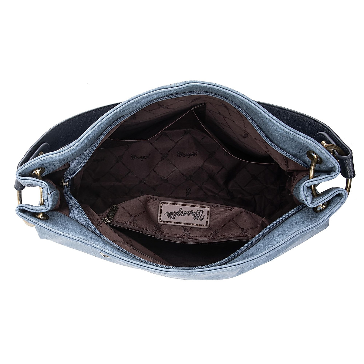 Wrangler Hobo Bags for Women Leather Hobo Purses Shoulder Bag Tote Bag Womens Purses and Handbags WG20-918JN