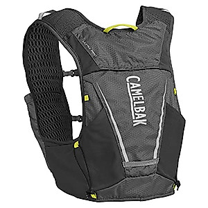 CamelBak Ultra Pro Hydration Vest 34 oz, Graphite/Sulphur Spring, M
