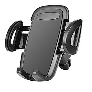 Takfox Car Phone Mount Holder for Samsung Galaxy S22 Ultra S21 FE Plus S20+ S10 S9 Note 20 Ultra 10 A13 A03s A02S A12 A32 A42 A52 A01 A11 A12 A21 A51 A71 5G Cell Phone Air Vent Car Mount Cradle-Black