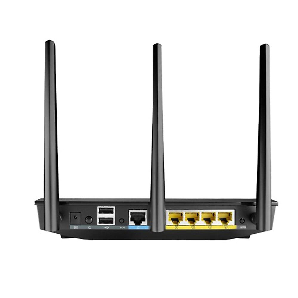 ASUS N900 WiFi Router (RT-N66U) - Dual Band Gigabit Wireless Internet Router, 4 GB Ports, Gaming & Streaming, Easy Setup, Parental Control