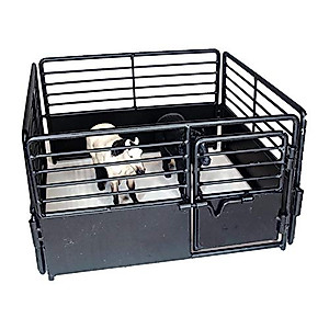 Little Buster Toys Brown Priefert Horse Stall - Perfect for stalling Your Favorite Quarter Horse