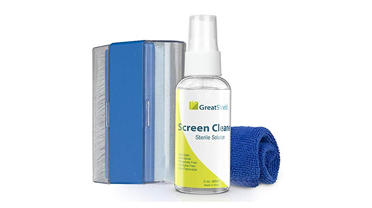GreatShield Universal Screen Cleaning Kit for Clear, Streak-Free Screens