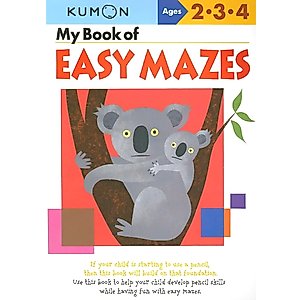 Kumon My Book of Easy Mazes Ages 2-4 (Kumon Workbooks)