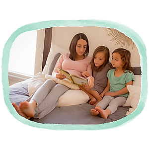 The Nesting Pillow- Organic Nursing Pillow with Washable Slipcover (Paloma)
