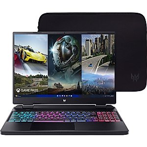 acer Predator Helios Neo PHN16-71 16” Laptop Computer (Intel i7-13700HX Processor, GeForce RTX 4060 Graphics, 16GB DDR5 RAM, 1TB SSD, Steel Gray)