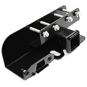 KUAFU 2" Trailer Hitch Compatible with 2021-2023 Ford Bronco 2 Door 4 Door Class 3 Trailer Tow Hitch Receiver Assembly Steel Black
