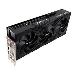 PNY GeForce RTX™ 4090 24GB VERTO™ Triple Fan Graphics Card DLSS 3 (384-bit PCIe 4.0, GDDR6X, Supports 4k, Anti-Sag bracket, HDMI/DisplayPort)