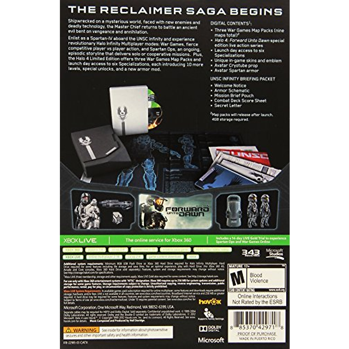Halo 4 Limited Edition -Xbox 360