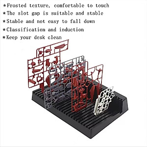 YARANA Model Placement Rack,Model Parts Rack,Suitable for Parts Placement Rack Made by Gundam Model
