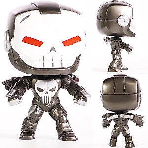 Funko Marvel: Punisher War Machine (PX Previews Exclusive) Pop! Vinyl Figure (Bundled with Compatible Pop Box Protector Case)