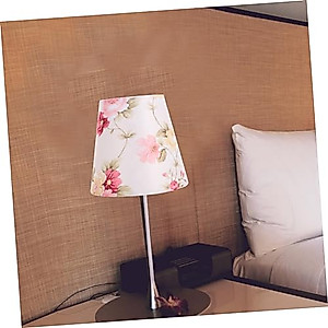 LIFKOME Cloth Lampshade Hanging Lamp Shade Wall Sconce Lamp Shade Lamp Shades for Floor Lamp Decorative Lamp Shade Chandeliers Farmhouse Light Fixtures Fabric Desktop Housing Cover