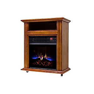 Comfort Glow QF4561R Electric Quartz Fireplace