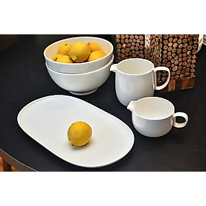 Red Vanilla Everytime White Large Oval Platter