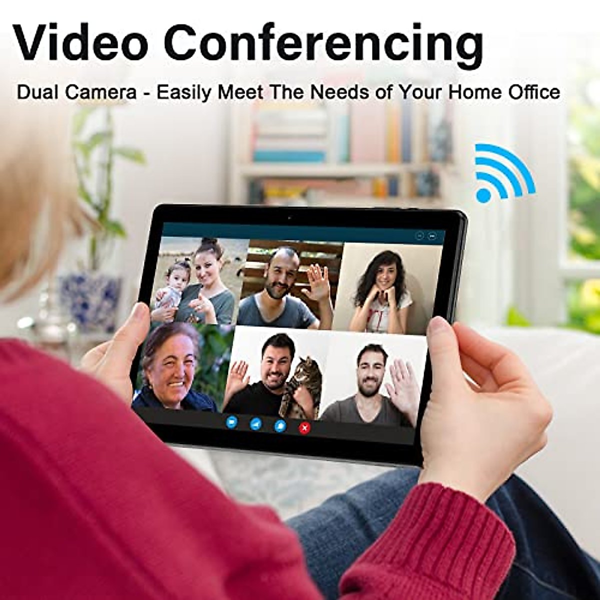 Android Tablet, 10 inch Android 11 Tablet, 2GB RAM 32GB ROM, 512GB Expand Android Tablet with 8000mAh Battery, Dual Camera, WiFi, Bluetooth, IPS HD Touch Screen, Google GMS Certified