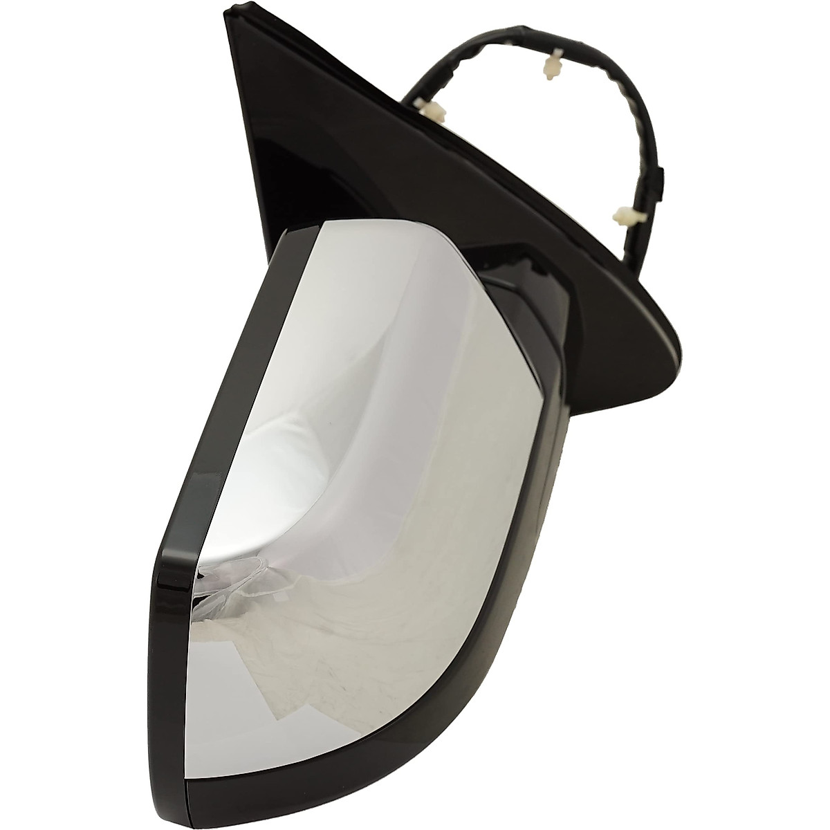 Kool Vue Right Power Heated Mirror for Chevrolet Tahoe Suburban 2015-2020 Power Fold With Signal Light, Memory & Puddle Lamp; Without Blind Spot Monitor & Auto-Dimming Chrome w/o Object Sensor