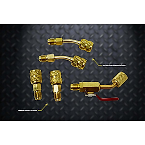 Lu-Hawk R410A Adapter Kit for Mini-Splits with Shut Off Valve.