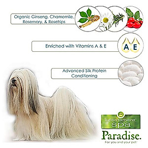 Best Shot Scentament Spa Botanical Body Splash, Detangler Spray, Body Spray for Pets, Cat and Dog Cologne Spray, Lemon Vanilla, 8 Oz.