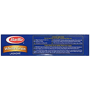 Barilla Whole Grain Wavy Lasagne Noodles, 13.25 oz