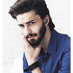 EBAKIN YH09 True Wireless Earbuds Bluetooth 5.1 Deep Bass Headphones with Charging Case Touch Control IPX7 Waterproof Sports Earphones in-Ear Built-in Mic Headset for iPhone and Android