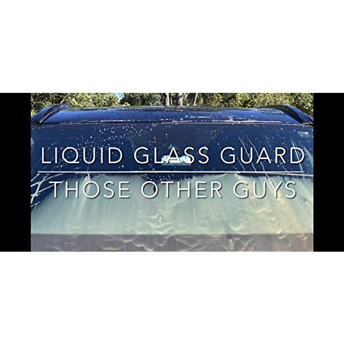 Liquid Glass Guard Rain Repellent and Windshield Protection - SiO2 Nano Technology (Two Pack-Year Treatment)