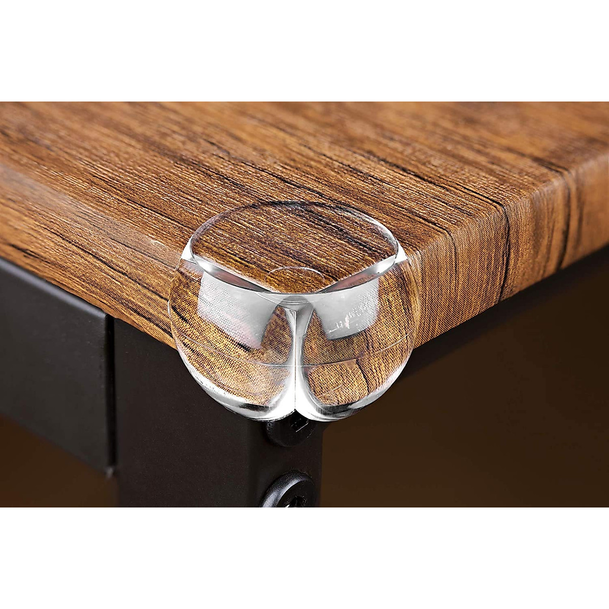 Table Corner Protector for Baby, Child Proof Furniture Edge Guard, Clear - 12 Pack