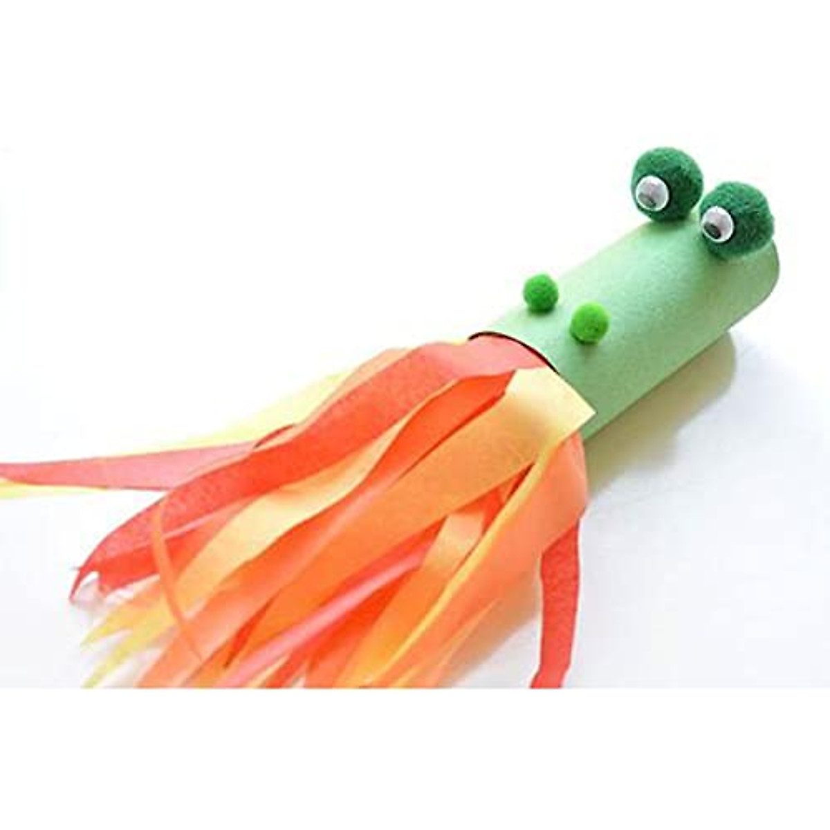 200 Pieces DIY Wiggly Googly Eyes Black White Self-Adhesive Doll Eye Movable Simulation Animal Eyeball Craft Supplies (12mm)