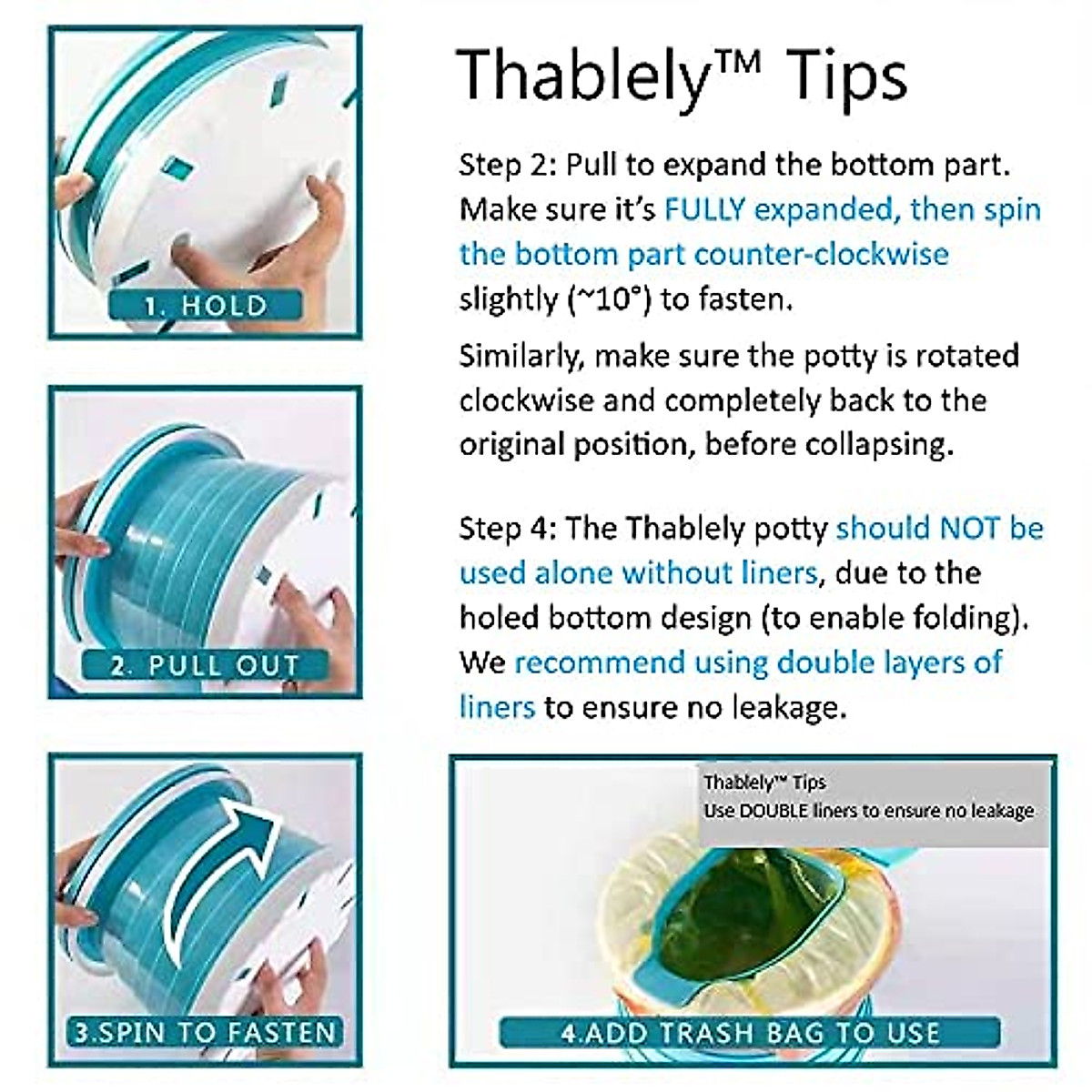 2-in-1 Portable Kids Potty Trainer, Travel Potty for Car Potty for Toddler, Folding Travel Potty Seat for Toddler with Liners, Bag (Tall Lemon)