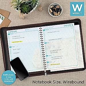 2022 Weekly & Monthly Planner by AT-A-GLANCE, 8-1/2" x 11", Large, Seascapes (391-025)