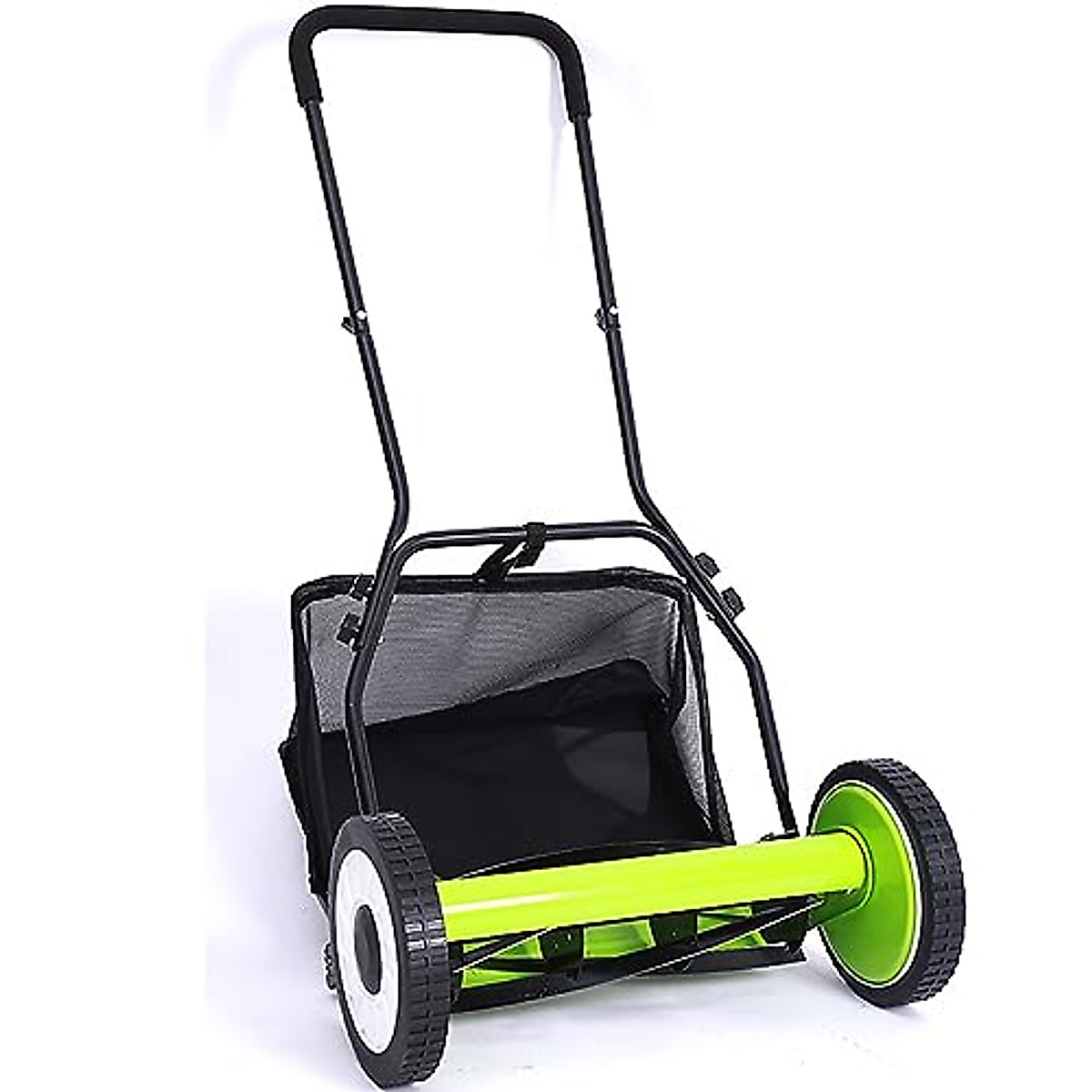Coldwind 12 inch Lawn Mower for Home use, Small unpowered Hand Pushed Villas, Flowers, Gardening, Mowing, and Weeding,h Style