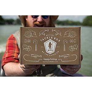 Catch Co Mystery Tackle Box Freshwater Largemouth and Smallmouth Bass Lures Fishing Kit